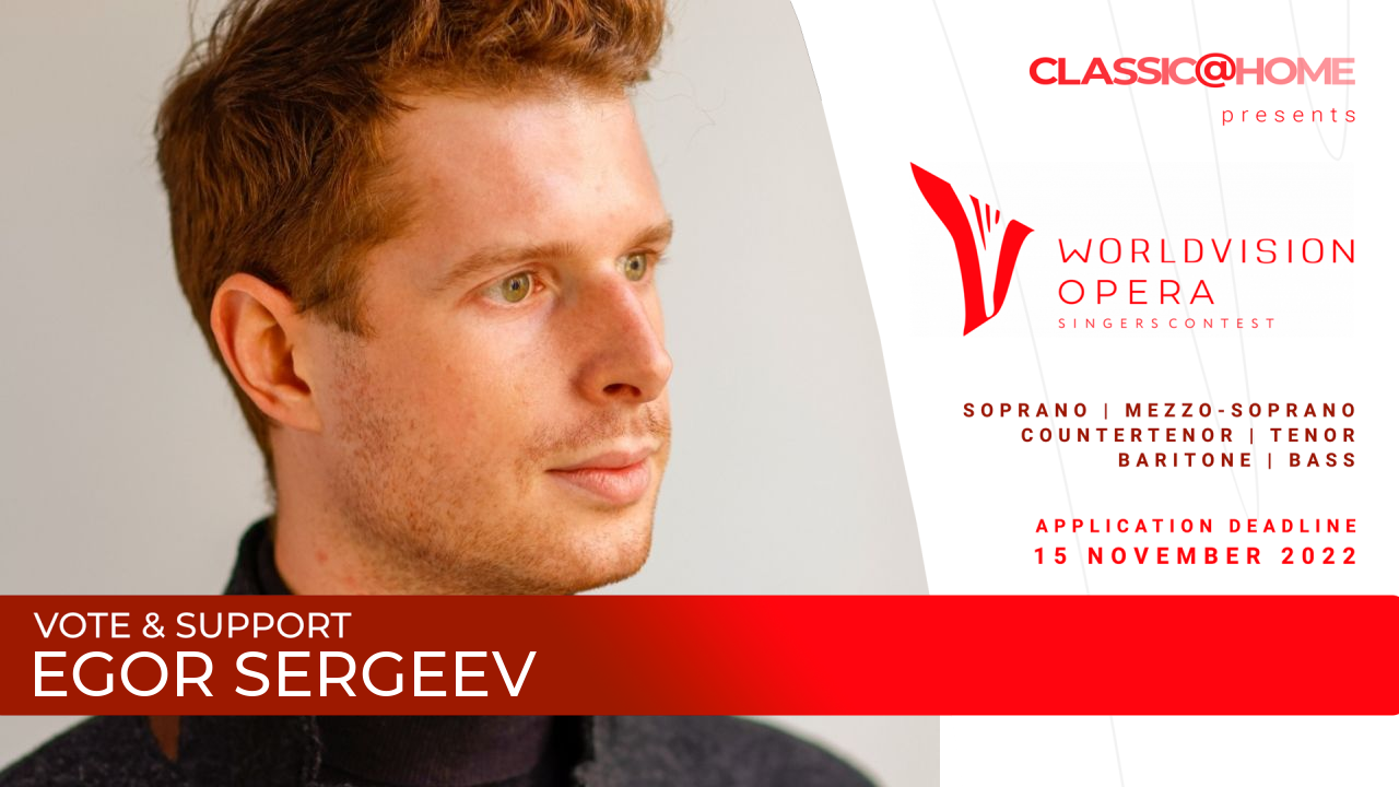 Egor Sergeev, Baritone - Worldvision Opera Singers Contest